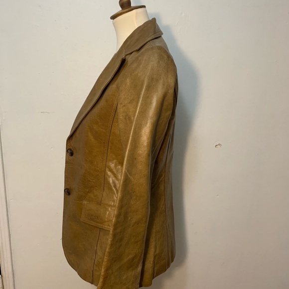 Nice Claup | Jackets & Coats | Nice Claup Tokyo Leather Jacket Blazer ...
